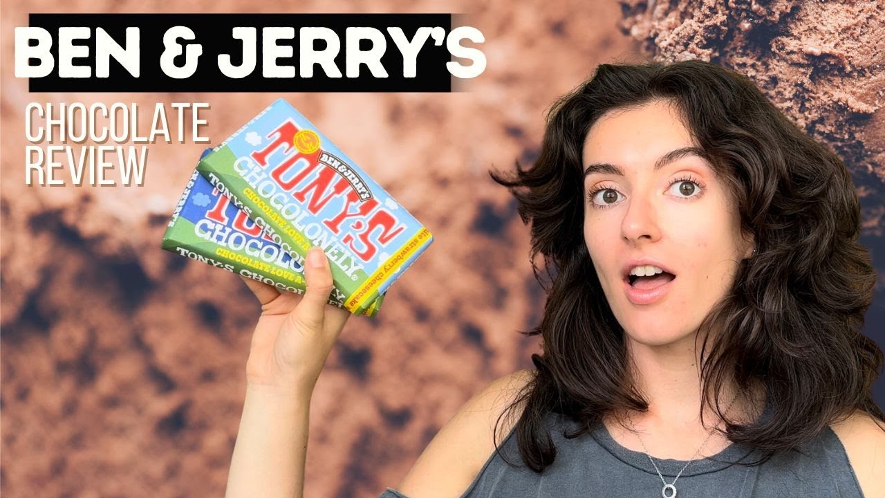 Ben & Jerry's crazy collaboration chocolate bars - Tony's Chocolonely ...