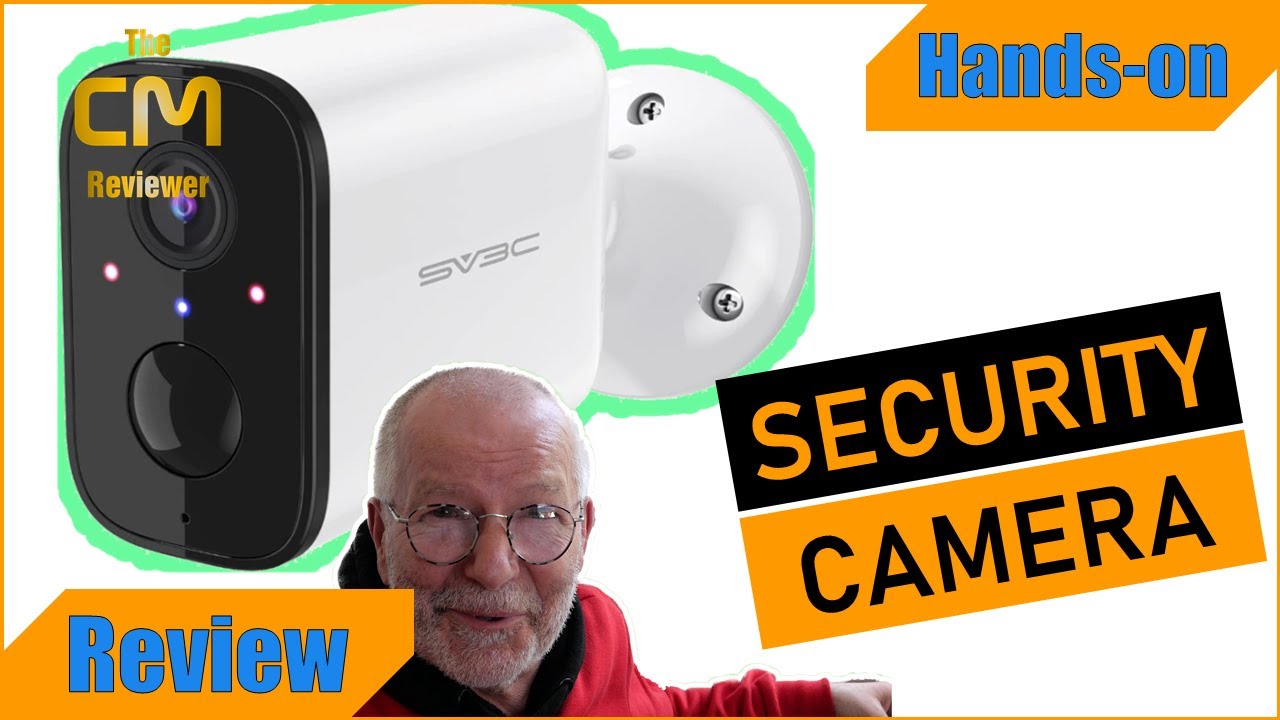 SV3C C1 Test: Battery Powered IP Camera 1080p Überwachungskamera Akku ...