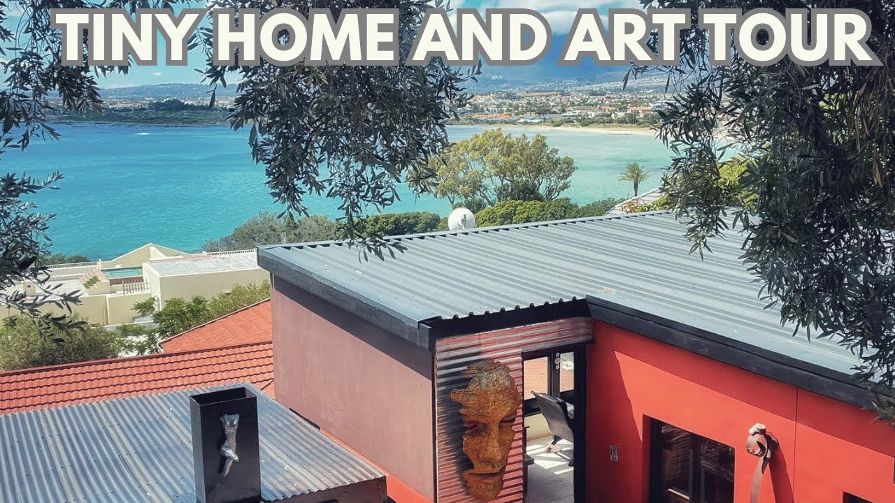 Tiny Home: Artist builds his home with art and recycled materials - YouTube