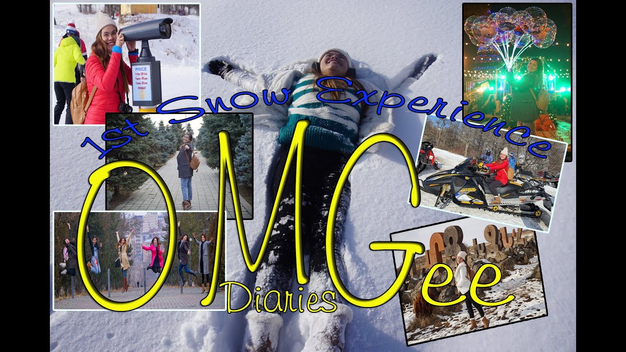 OMGee First Snow Experience - YouTube