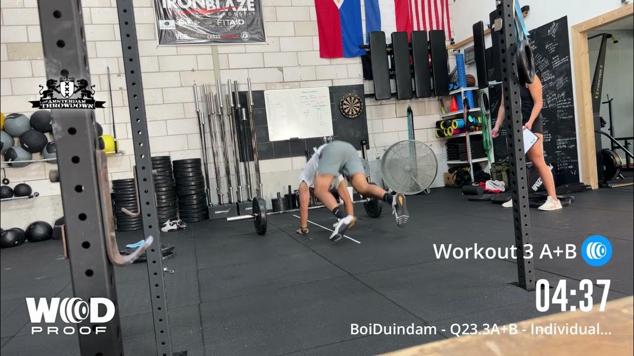 Arthur Simeon Amsterdam Throwdown qualifier 23.3a+b - YouTube