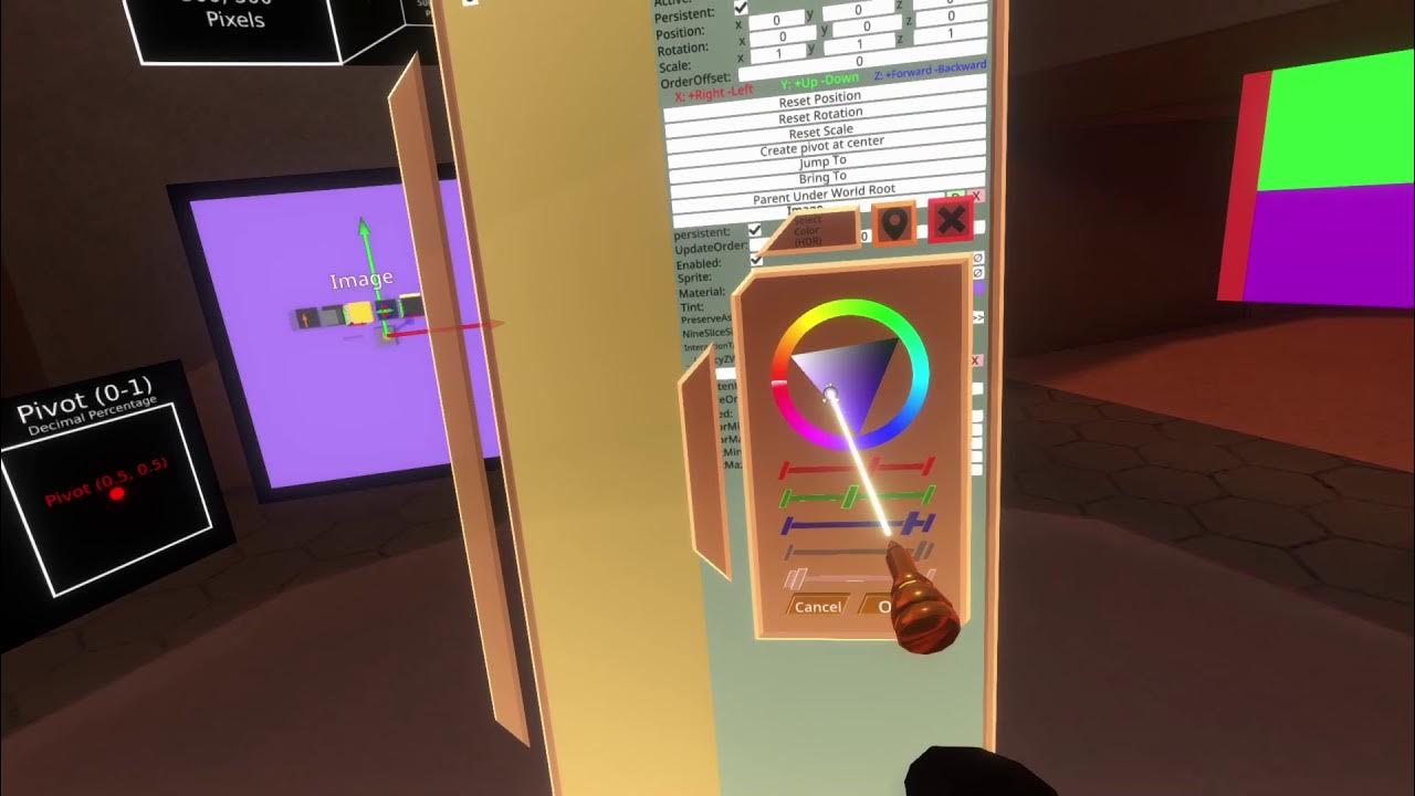 OLD: Neos VR Tutorial: UIX Pt.2 Materials, Buttons and Text - YouTube