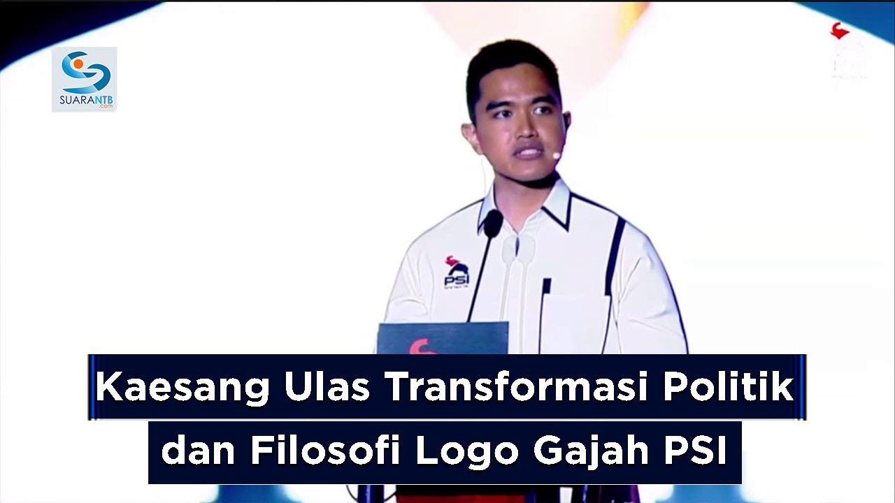 Terpilih sebagai Ketua Partai PSI, Kaesang Tekan Transformasi Politik ...