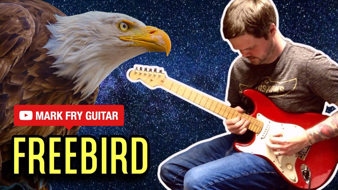 Freebird (Lynyrd Skynyrd) Guitar Solo Jam cover #freebird # ...