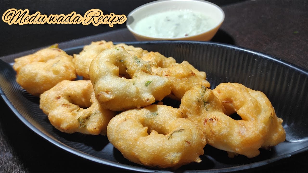 Medu wada Recipe | urad ki daal ke wade | south Indian Recipe | Simple ...