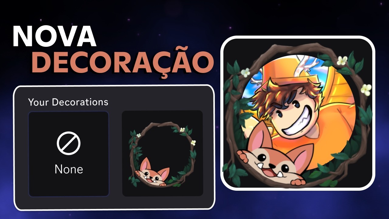 COMO PEGAR A DECORAÇÃO DE AVATAR CHAPPA DO PALIA SEM JOGAR! - Discord ...