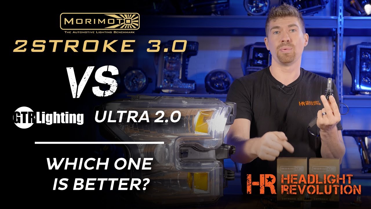 Morimoto 2Stroke 3.0 vs GTR Lighting Ultra 2 - Which LED bulb is better ...