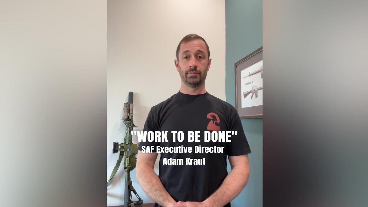 SAF Executive Director Adam Kraut: "Work to be Done" - YouTube