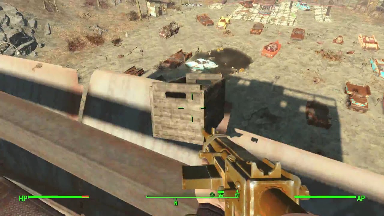 How to climb up walls in Fallout 4 - YouTube