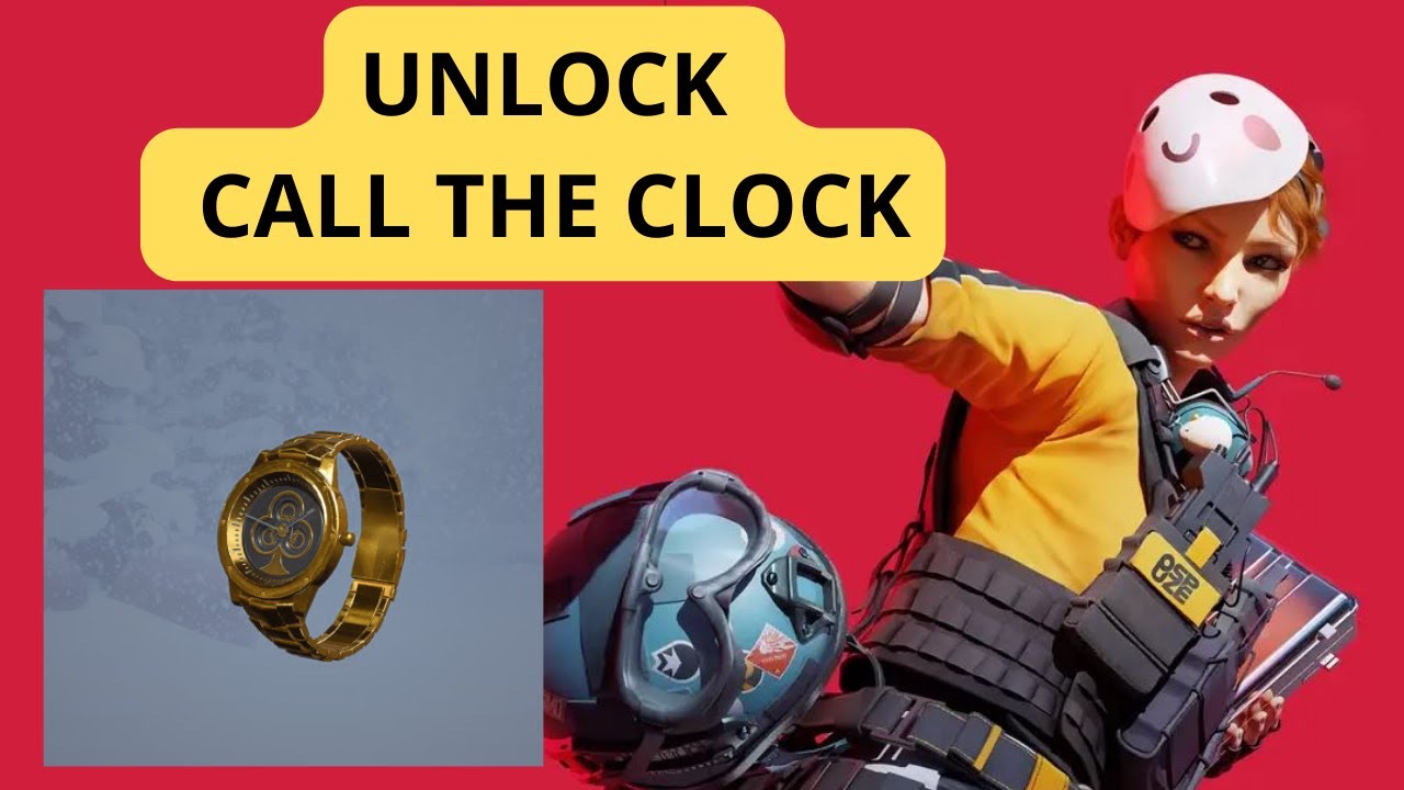 How To Unlock Call The Clock In The Finals - YouTube