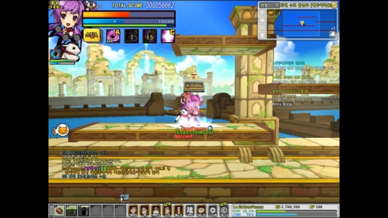 [Elsword]Battle Magician 6-4(V.Hard) - YouTube