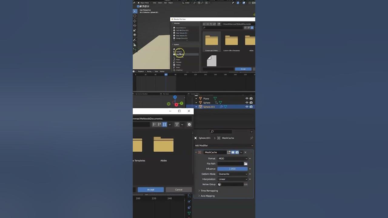 Quickly Transfer Any Animation to Another Object in Seconds with the Mesh Cache Modifier! # ...