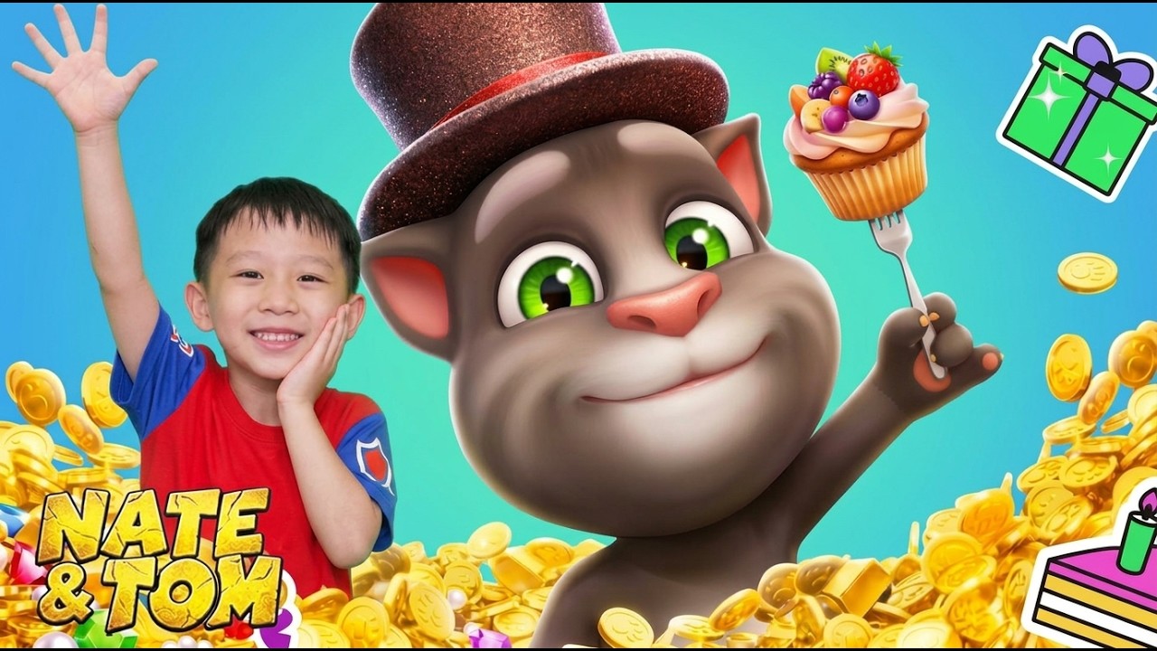 OMG 100,000 FREE Coins 🟡🚽 NEW My Talking Tom 2 In Real Life and more ...