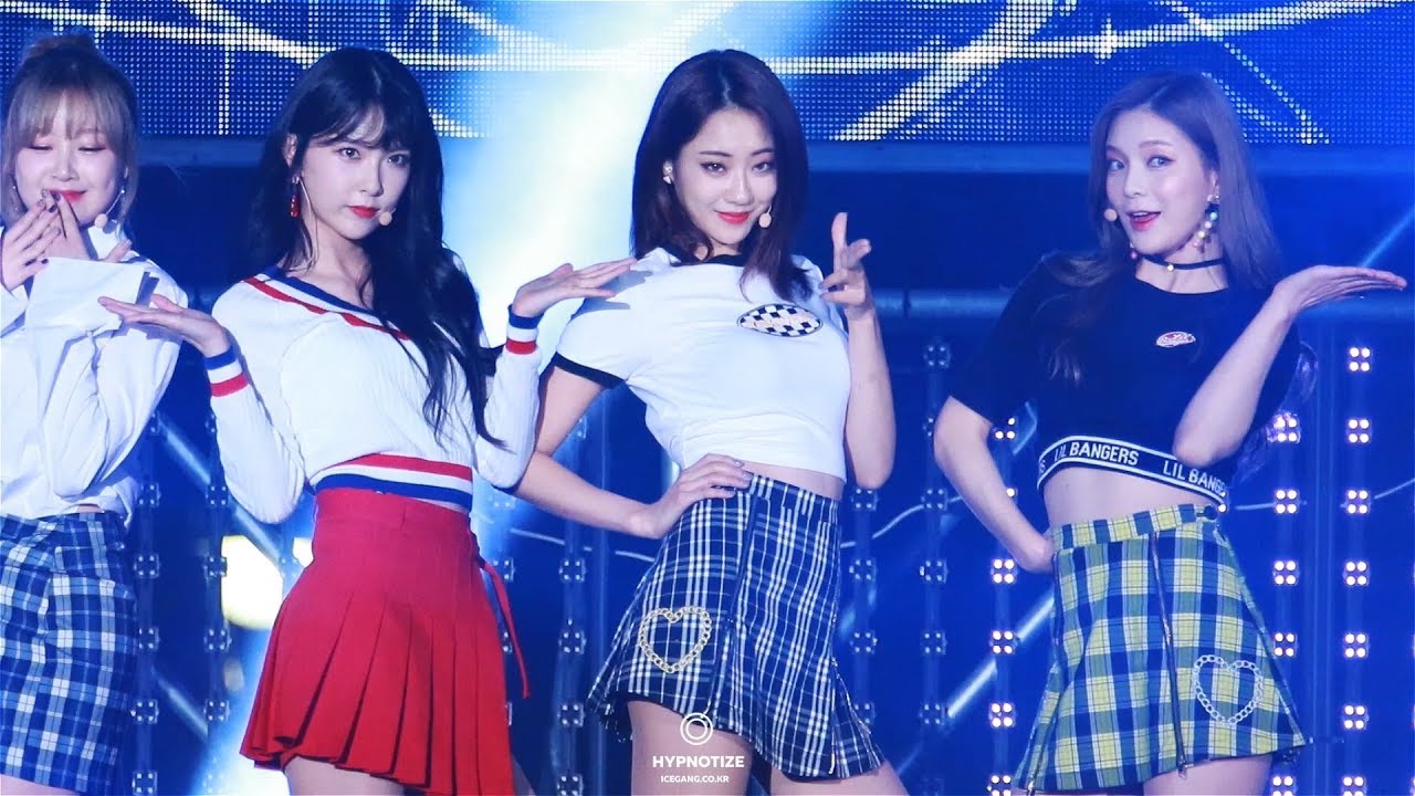 170912 대전 사랑 푸른 음악회 나인뮤지스 경리 입술에 입술(Lip 2 lip) 직 - YouTube Music