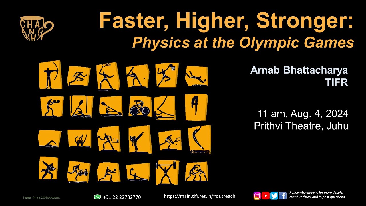 Faster, Higher, Stronger: Physics at the Olympic Games - YouTube