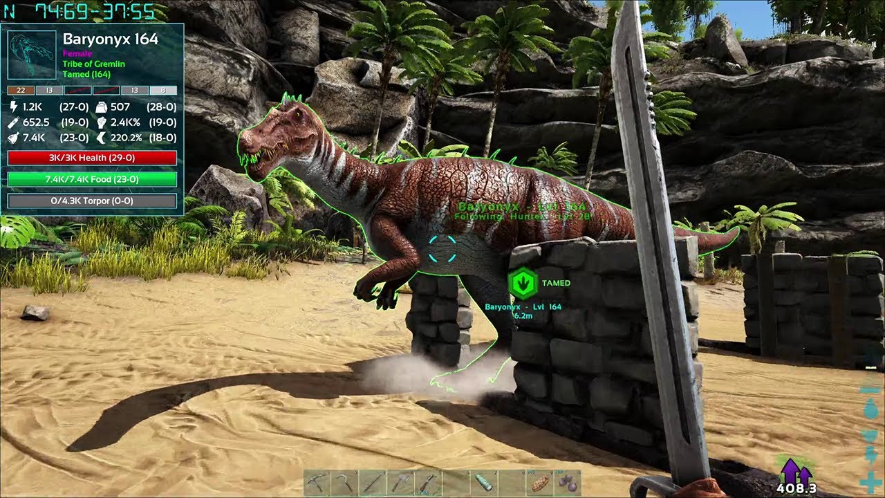 ARK Survival Evolved S3E3: Baryonyx - YouTube