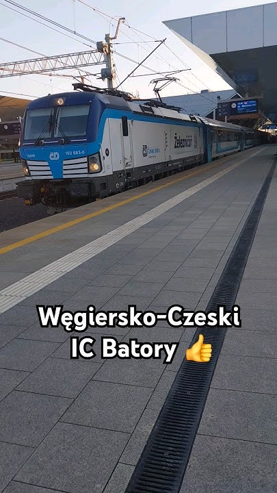 Pociąg IC Batory odjazd Warszawa Wschodnia. - YouTube