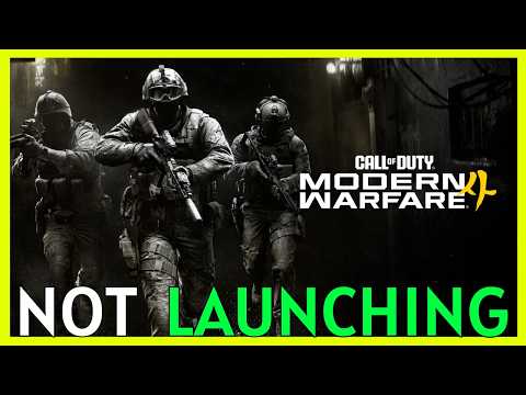 Fix COD MW4 Not Launching