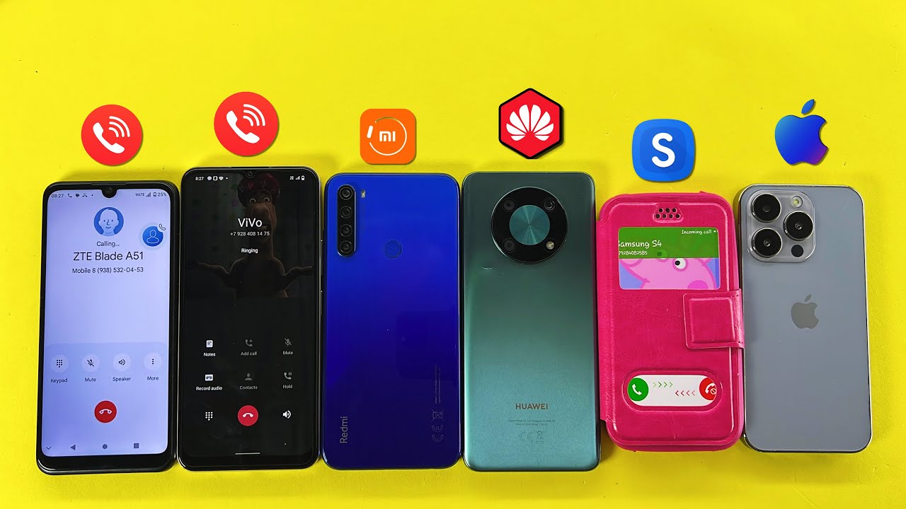 Outgoing Call ZTE Blade A51 & Vivo Y16 / Incoming Call i15 Pro ...