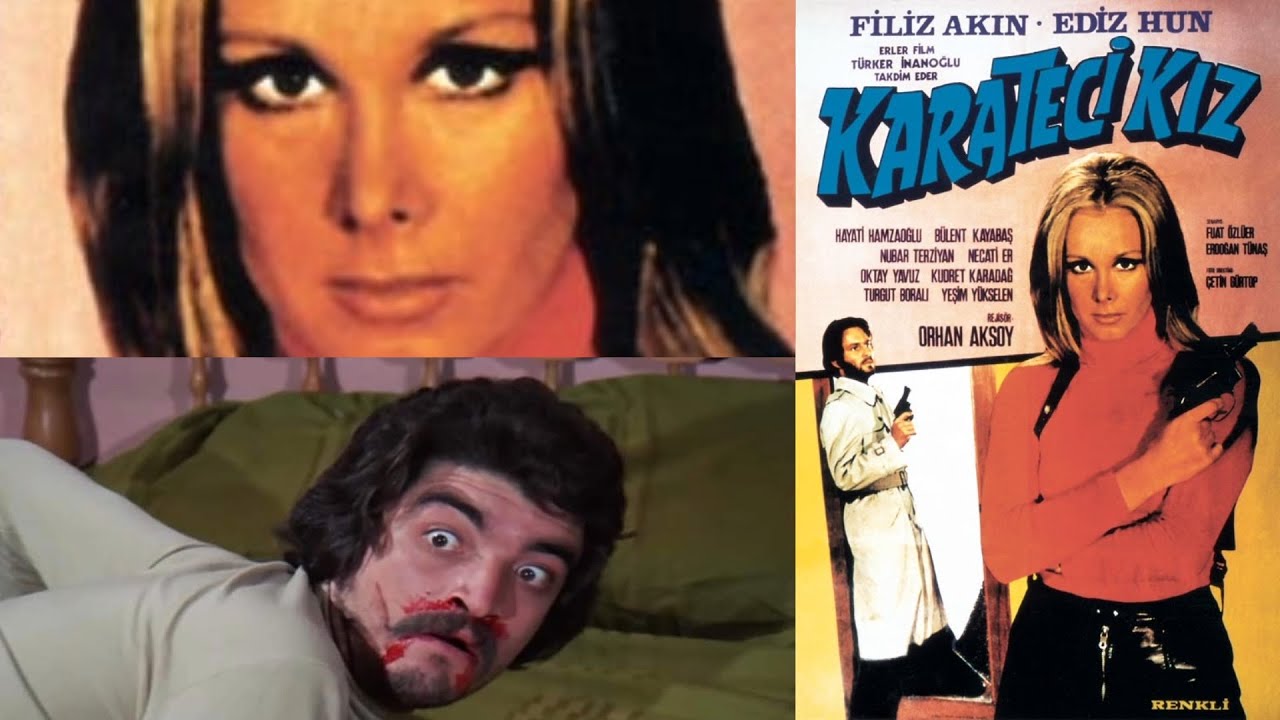 Karateci Kız | Filiz Akın - Ediz Hun - Bülent Kayabaş | Türk Filmi ...