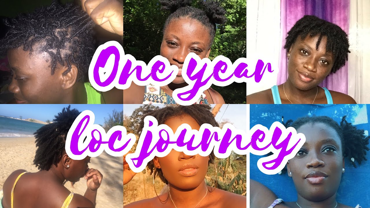 One year loc journey // visual journey - YouTube