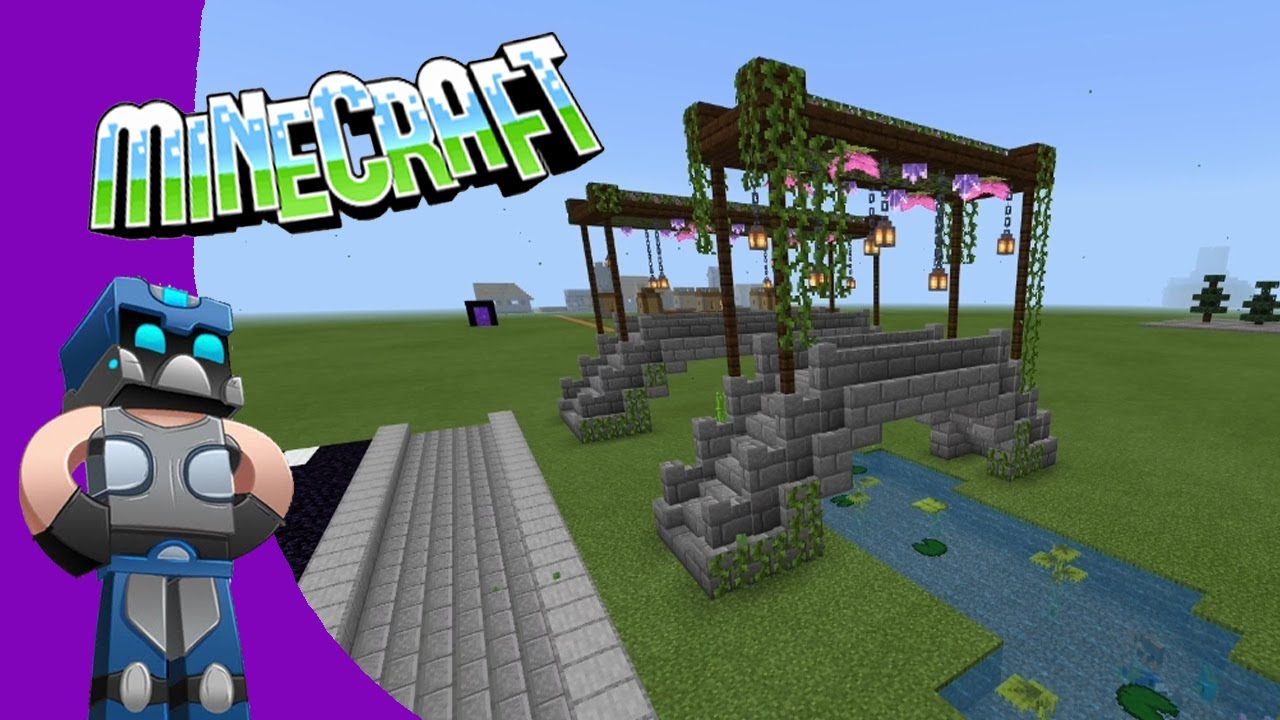 Puente Minecraft Tutorial Decoración / Como hacer un puente en ...