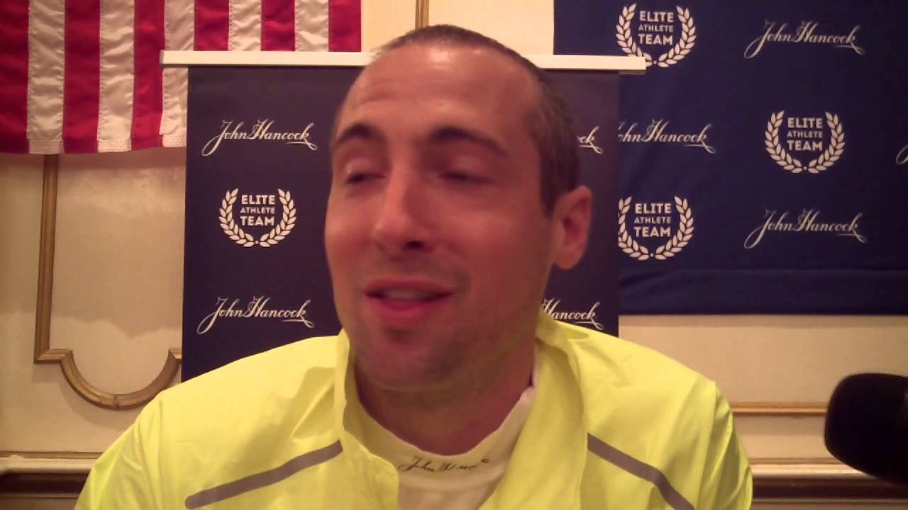 Dathan Ritzenhein Feeling Good About 2015 Boston Marathon - YouTube