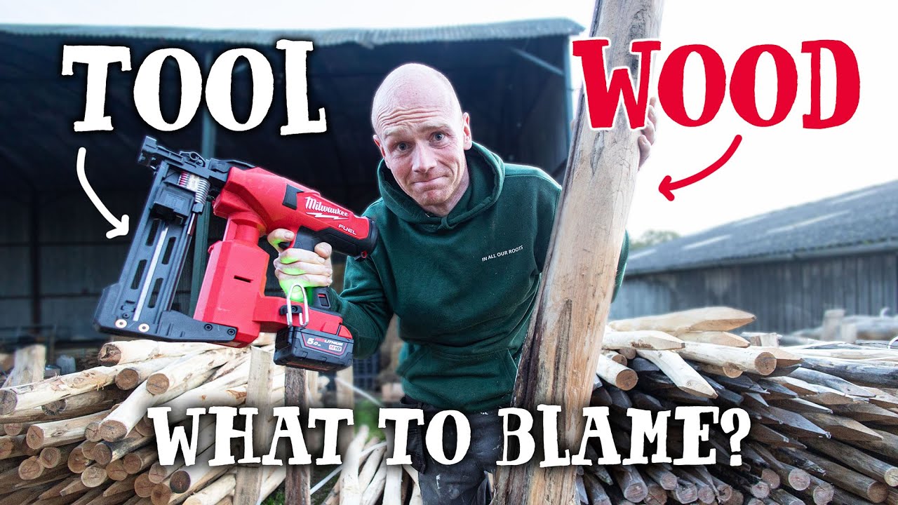 HARDEST FENCE POSTS EVER - Never seen anything like it! - YouTube
