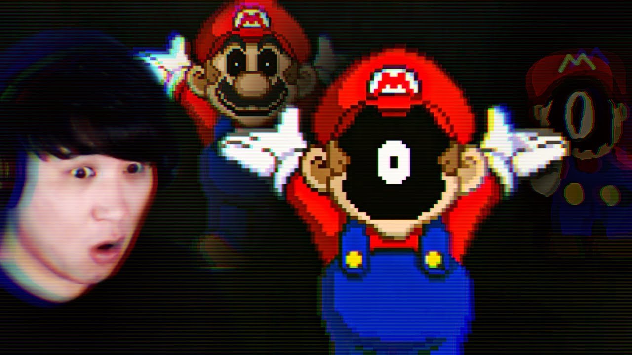 마리오 EXE?! 마리오의 타락한 장악 | Mario's Corrupted Takeover - YouTube