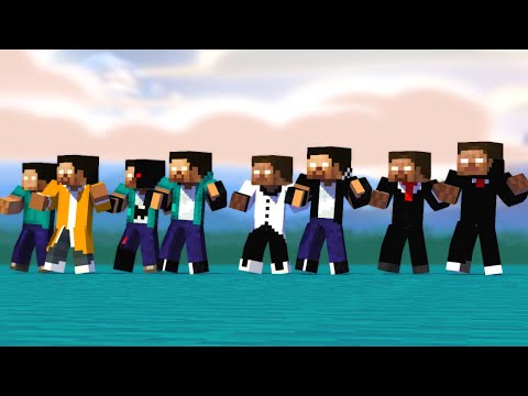 MONSTER SCHOOL :STAY DANCE IN MINECRAFT | HEROBRINE BROTHERS LIMITED EDITION