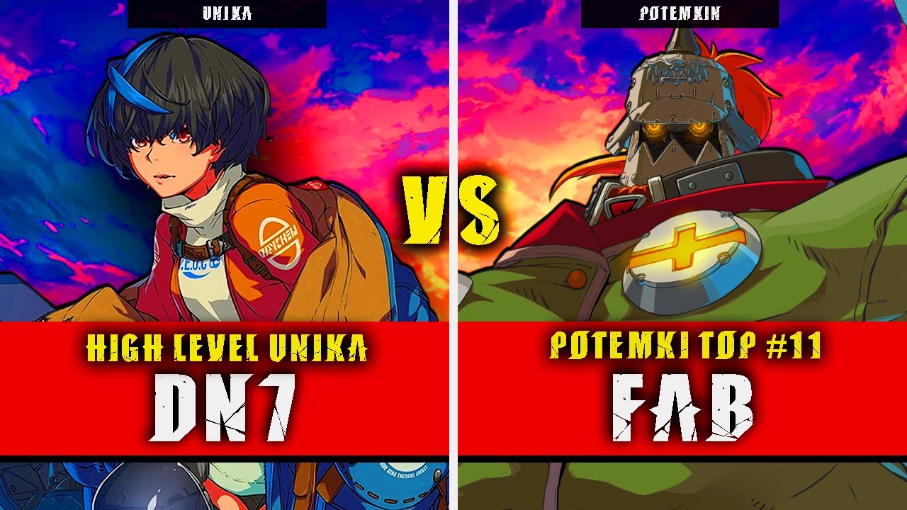 GGST | DN7 (Unika) VS FAB (Potemkin) | Guilty Gear Strive High level gameplay - YouTube