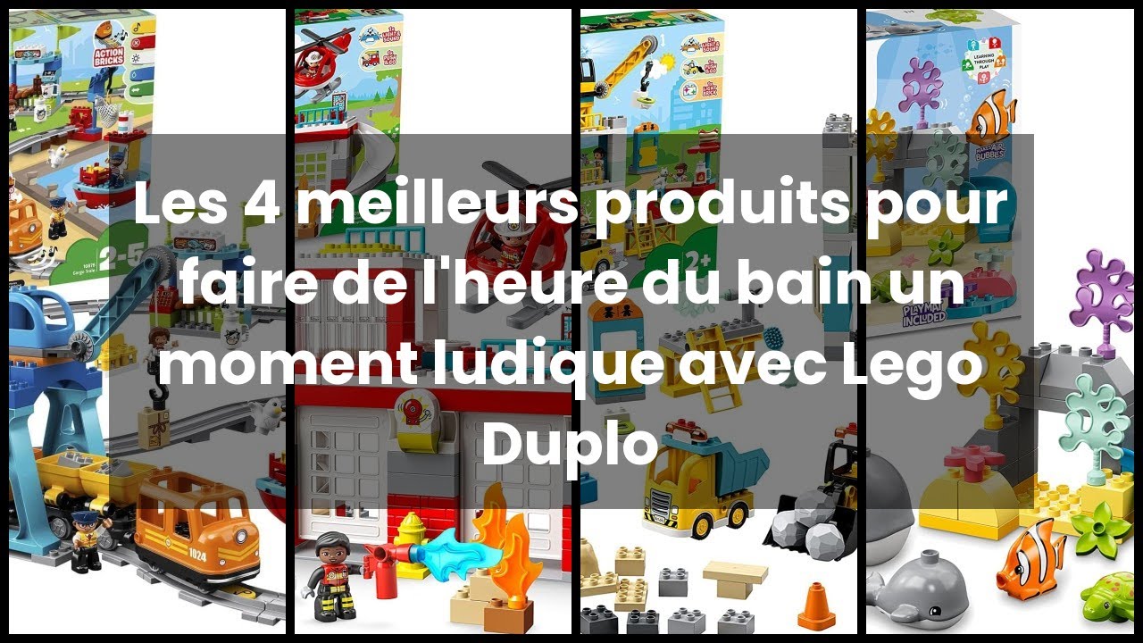 LEGO DUPLO BAIN - YouTube