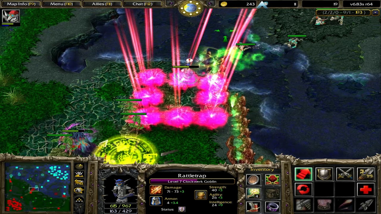 DOTA 1 - Clockwerk Vs. HIGH SKILLED PLAYERS (HARD GAME) - YouTube