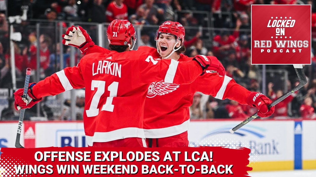 Offense Explodes at LCA! | Detroit Sweeps Weekend Back-to-Back - YouTube