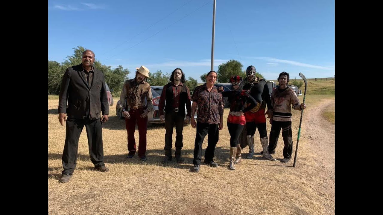 Vincent M Ward and Lew Temple in Danny Trejos hit movie Seven ...