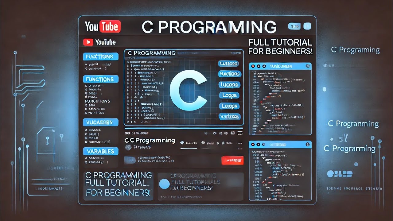 Master Coding in C: The Ultimate Full Tutorial for Beginners! - YouTube