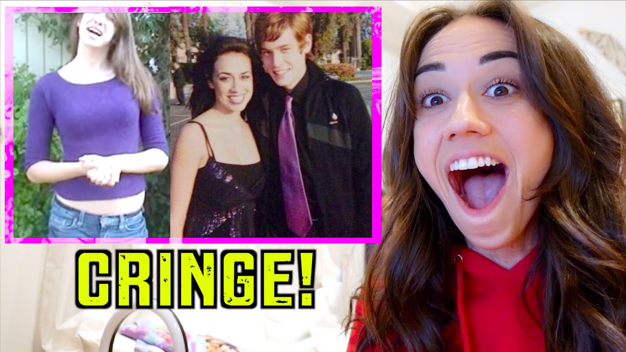 REACTING TO MY FIRST YOUTUBE VIDEOS! *Cringe* - YouTube