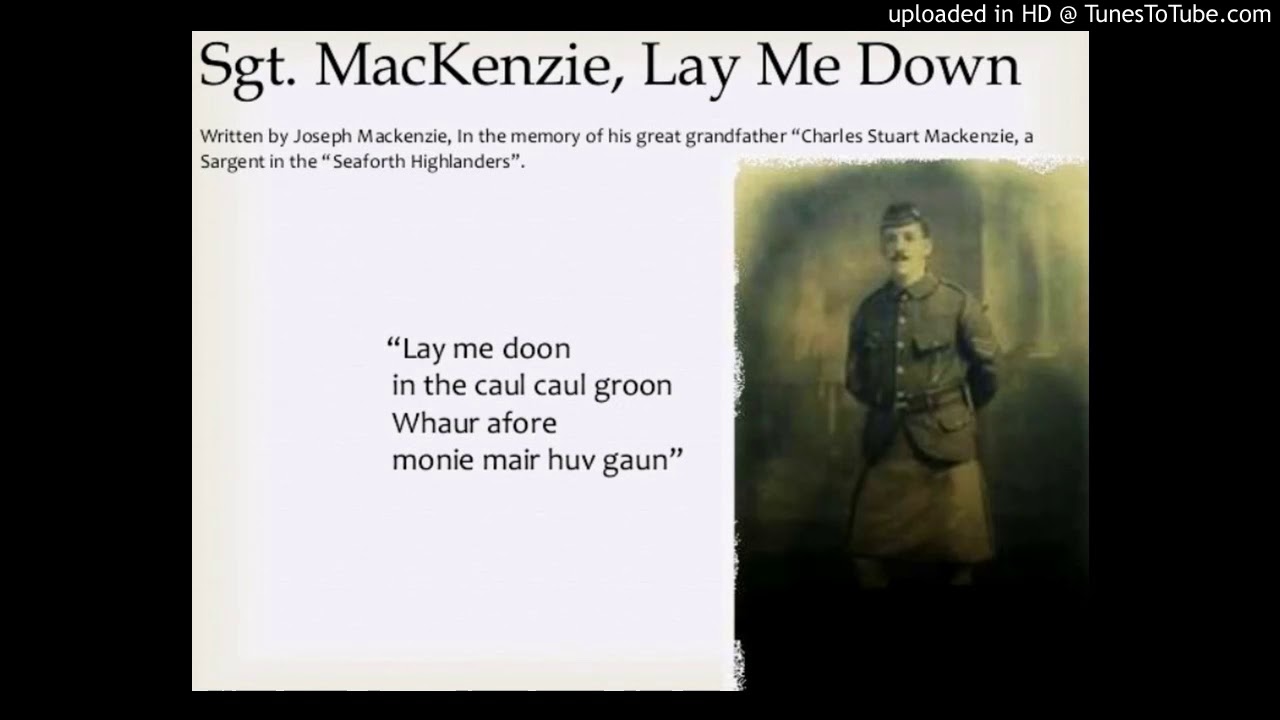 Sgt. Mackenzie (cover) with English Lyrics - YouTube