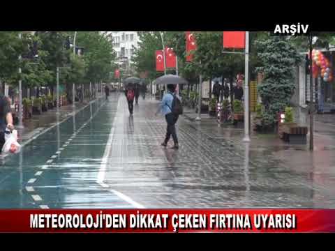 METEOROLOJİ'DEN DİKKAT ÇEKEN FIRTINA UYARISI (26.02.2020)