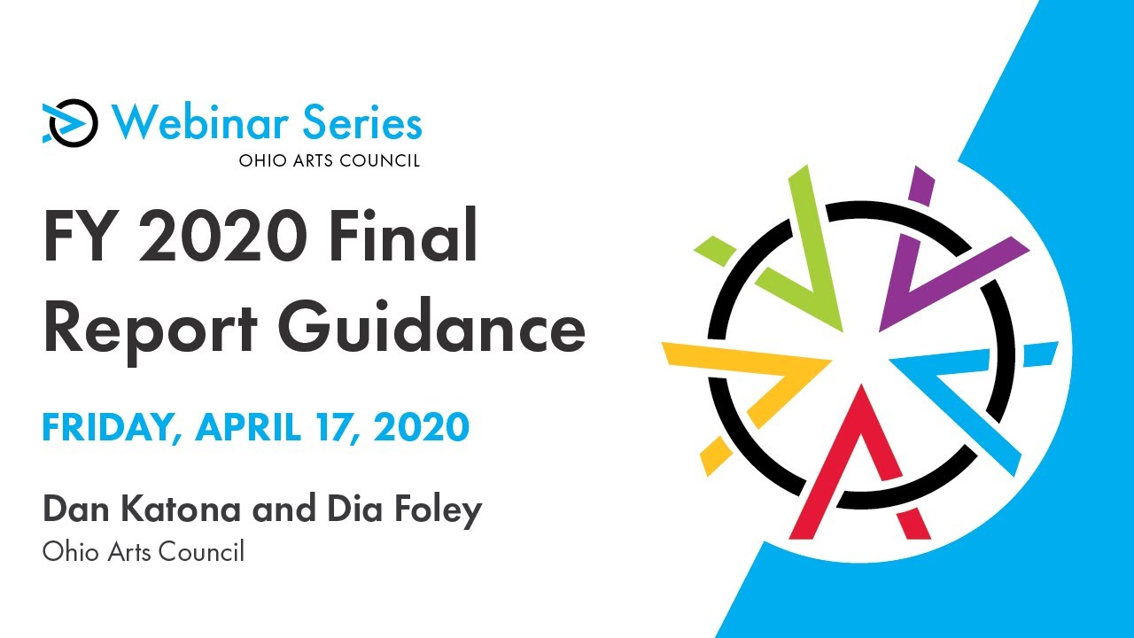 FY 2020 Final Report Guidance - YouTube