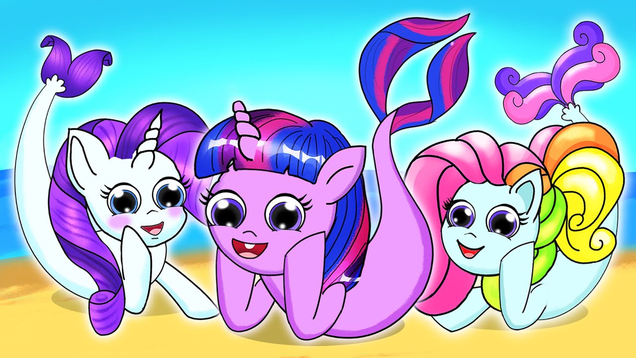 MY LITTLE PONY magical life under the aquarium - MY LITTLE PONY | Stop ...