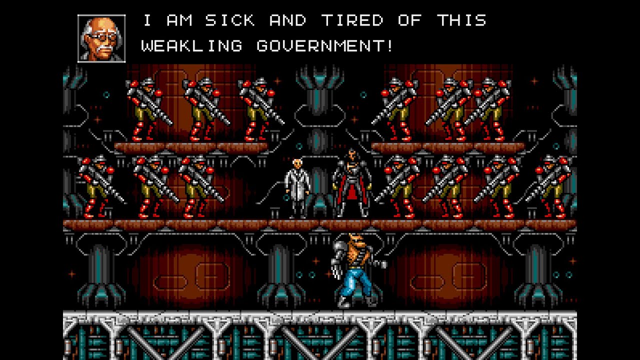 Contra Hardcorps-Round 2| contra hardcorps- level 2| contra hardcorps ...