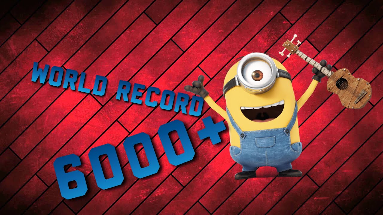 The BEST SCORE IN THE WORLD//despicable me-minion rush - YouTube