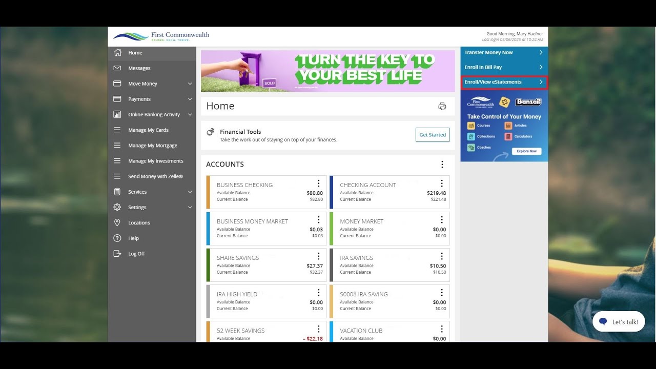 How To: Enroll in eStatements - YouTube