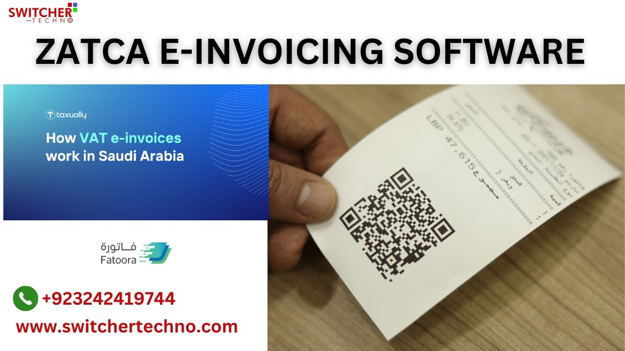 ZATCA VAT E-Invoicing Software | Saudi Approved QR Code | Complete Demo ...