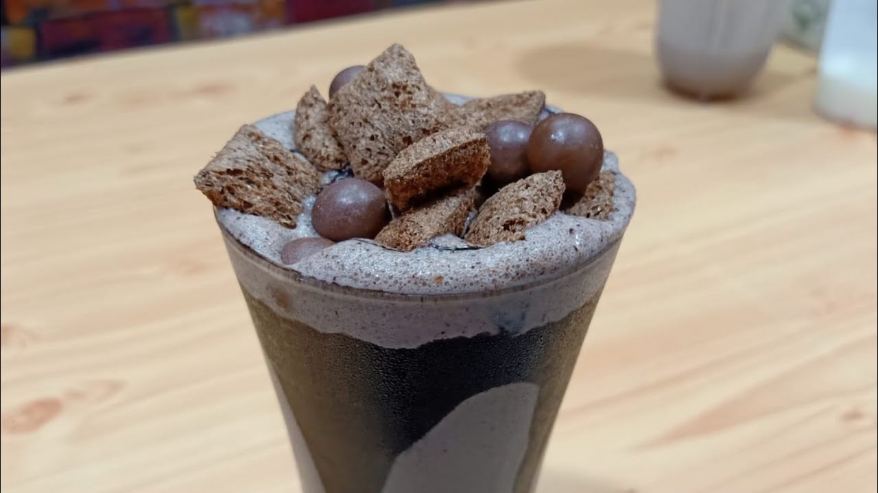 chocolaty Joy milkshake || Cadbury shots milkshake || The mocktail ...
