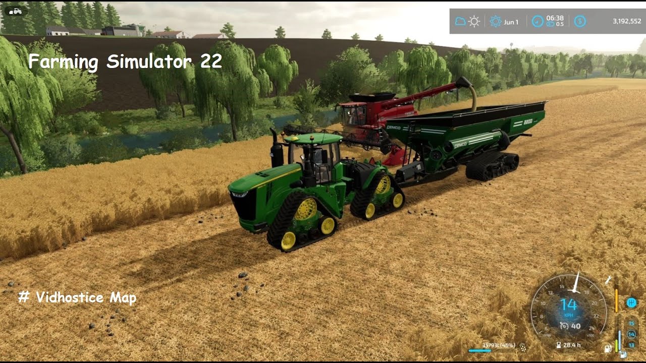 Part 2 Harvesting Barley || FS 22 || - YouTube