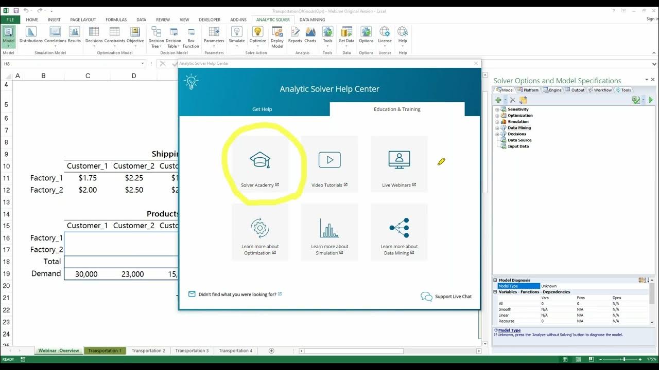 Optimization Applications from Analytic Solver® to RASON® - YouTube