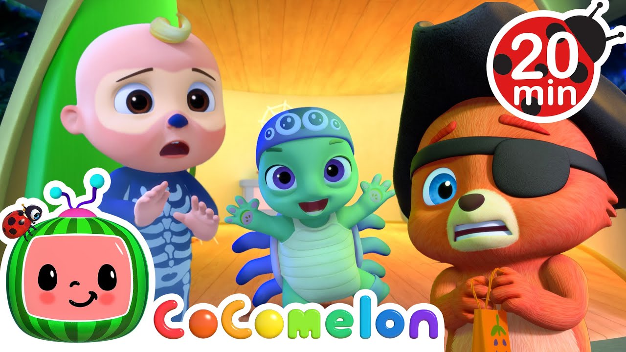 Monster Friends! 👻🍬 JJ's Best Halloween Night!| 🍉 CoComelon - JJ's Baby ...