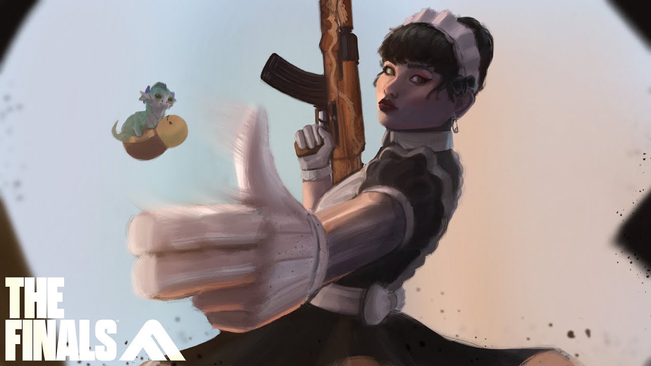 The Finals Maid Painting Process - YouTube